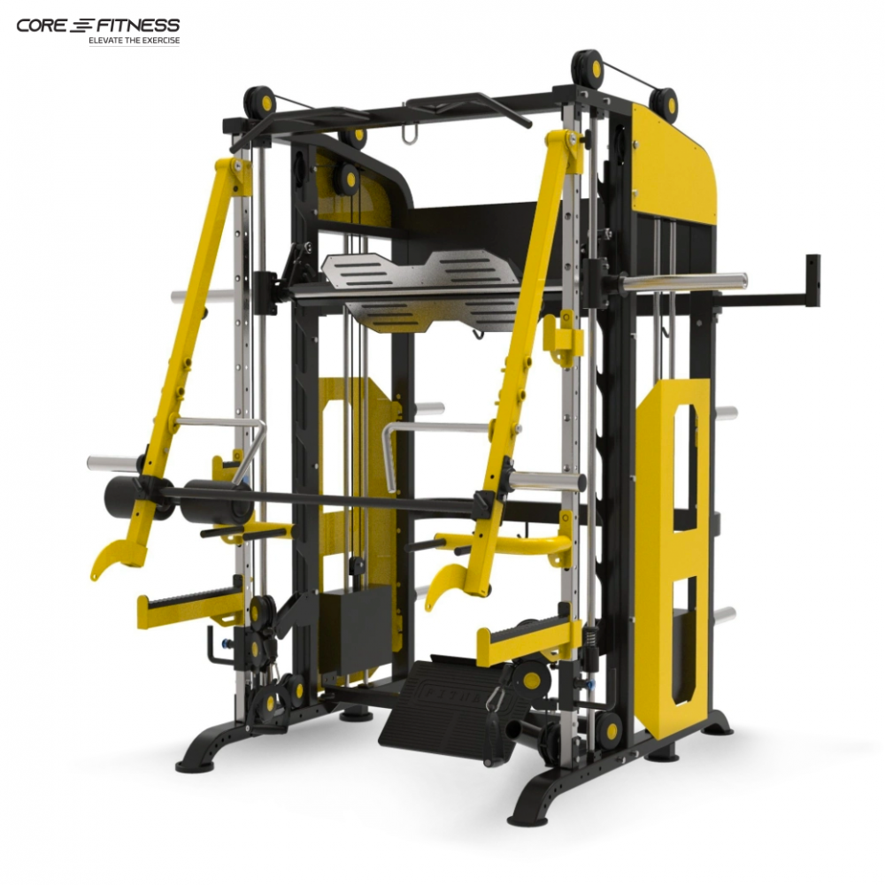 CORE-FITNESS - Smith Machine Flex-Muscle (TS114) - สมิทแม็กชีนระดับสูง ...