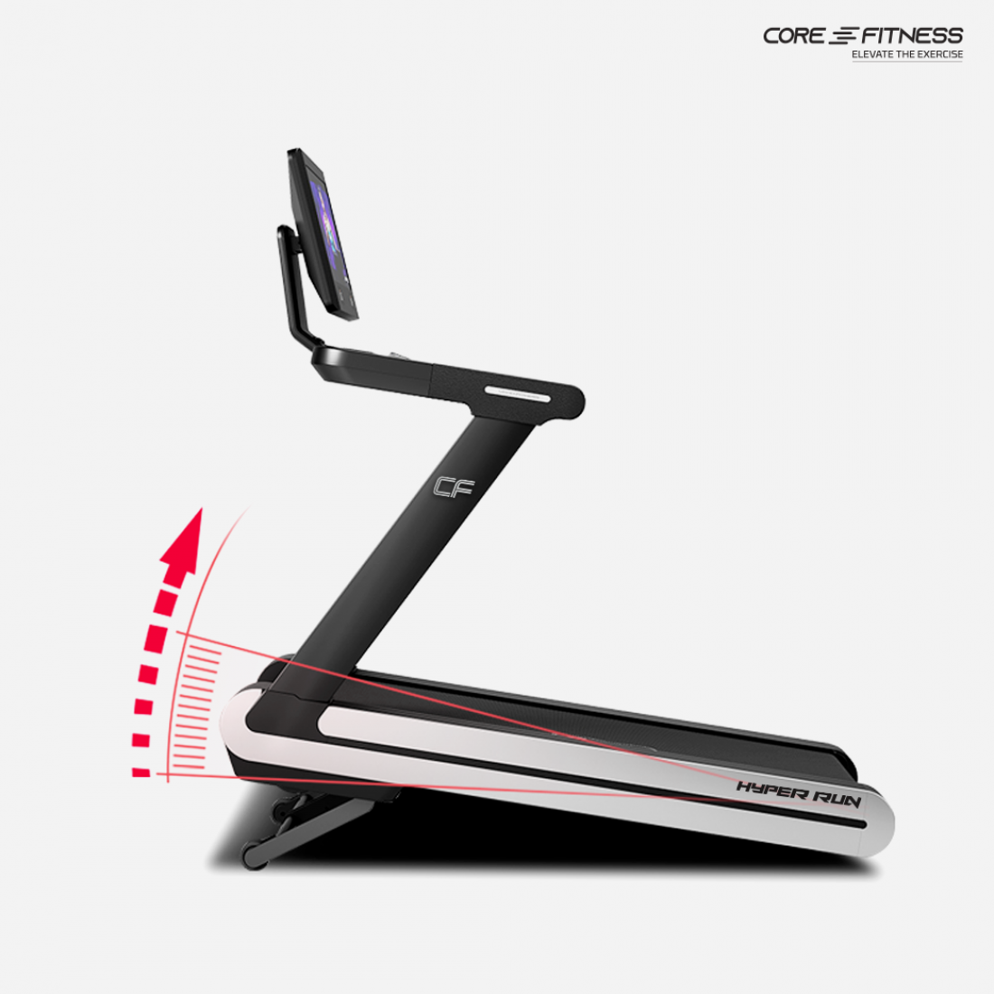 CORE-FITNESS - Hyper Run - 8HP Peak Power Treadmill ลู่วิ่งไฟฟ้า ...